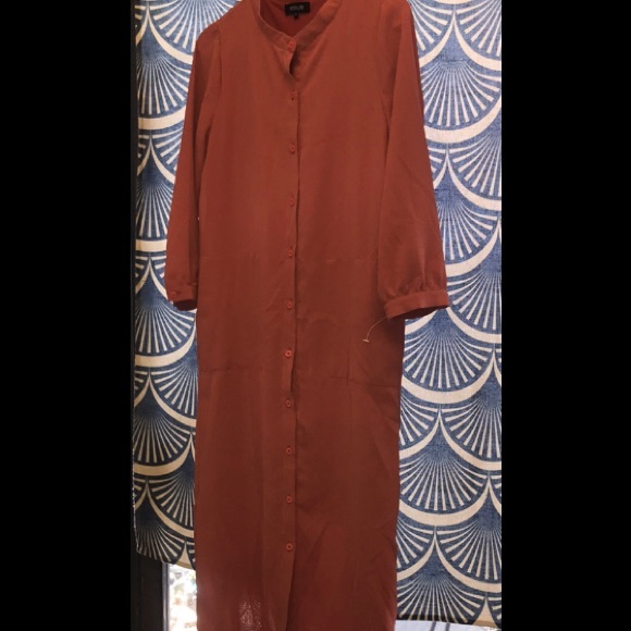 Roolee | Dresses | Roolee Rust Shirt Dress | Poshmark